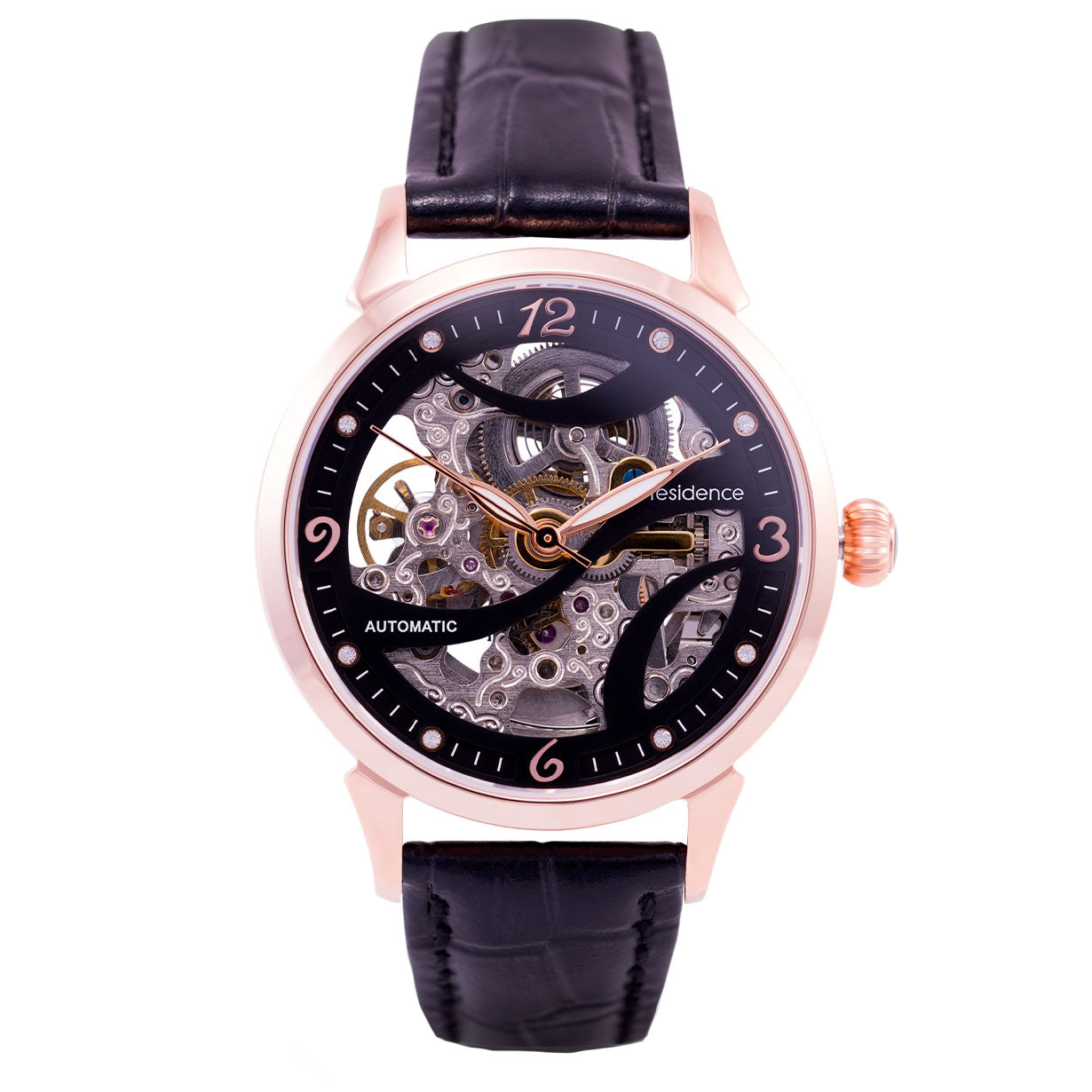 COLOR Watch Steel Rose Gold/Black
